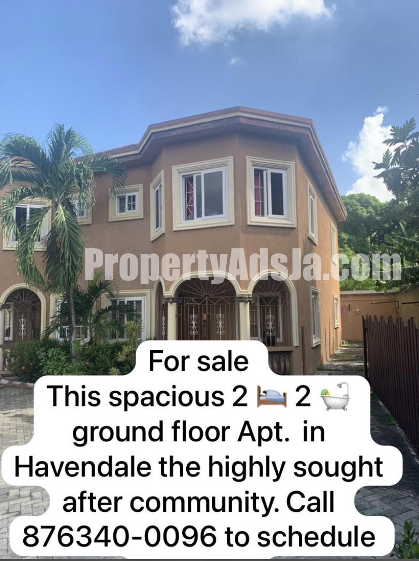 Apartment For Sale in Havendale, Kingston / St. Andrew Jamaica ...