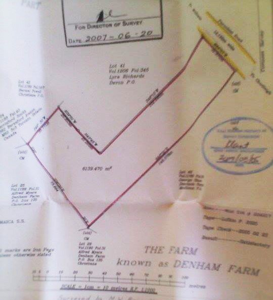 Residential lot For Sale in Denham Farm, Manchester Jamaica ...